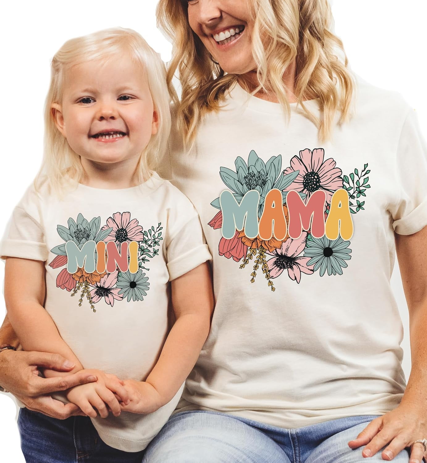 Floral Mama And Mini Shirts, Mommy And Me Outfits, Mother And Daughter ...