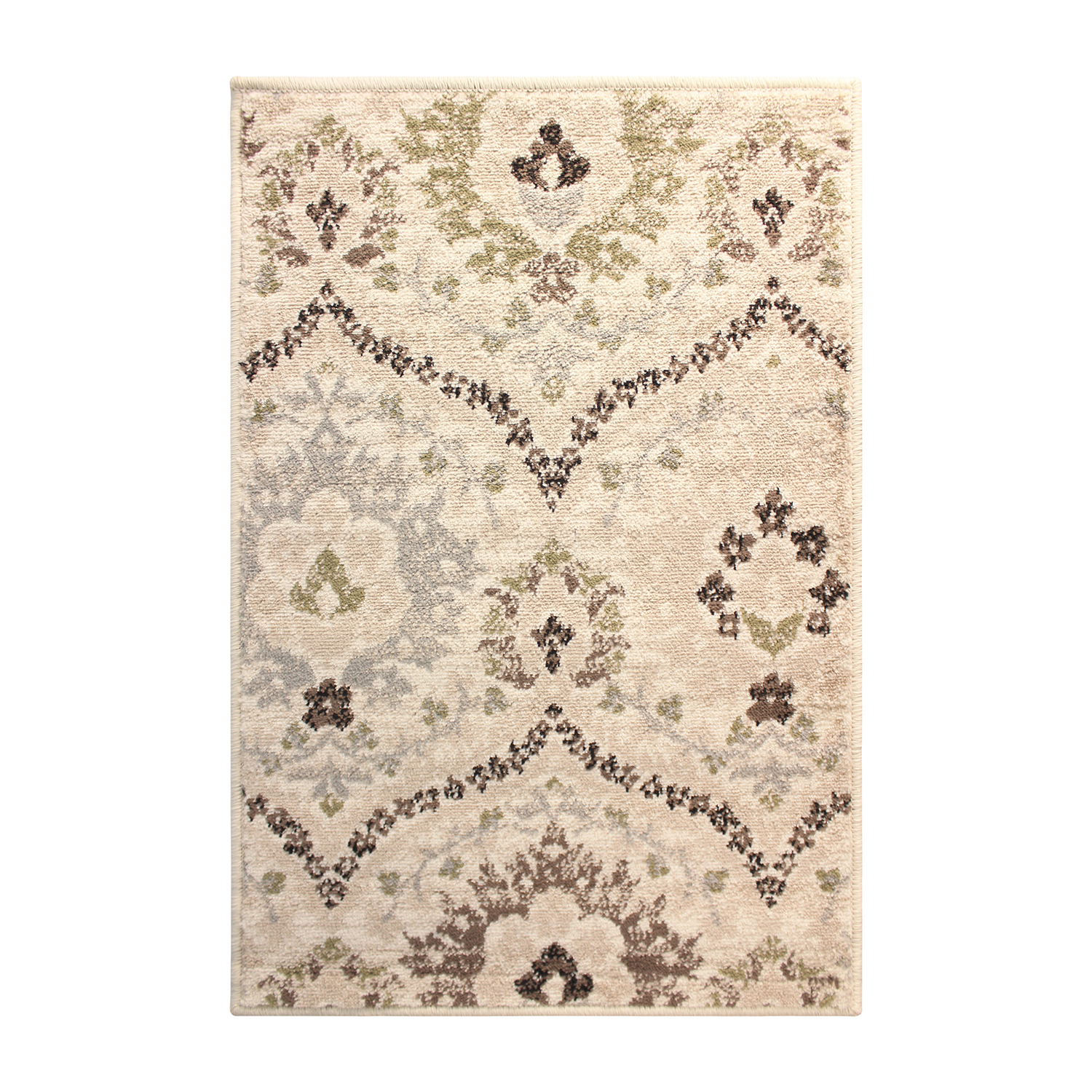 SAFAVIEH Lyndhurst Milo Floral Border Area Rug, Blue/Multi, 3'3" x 5'3 ...