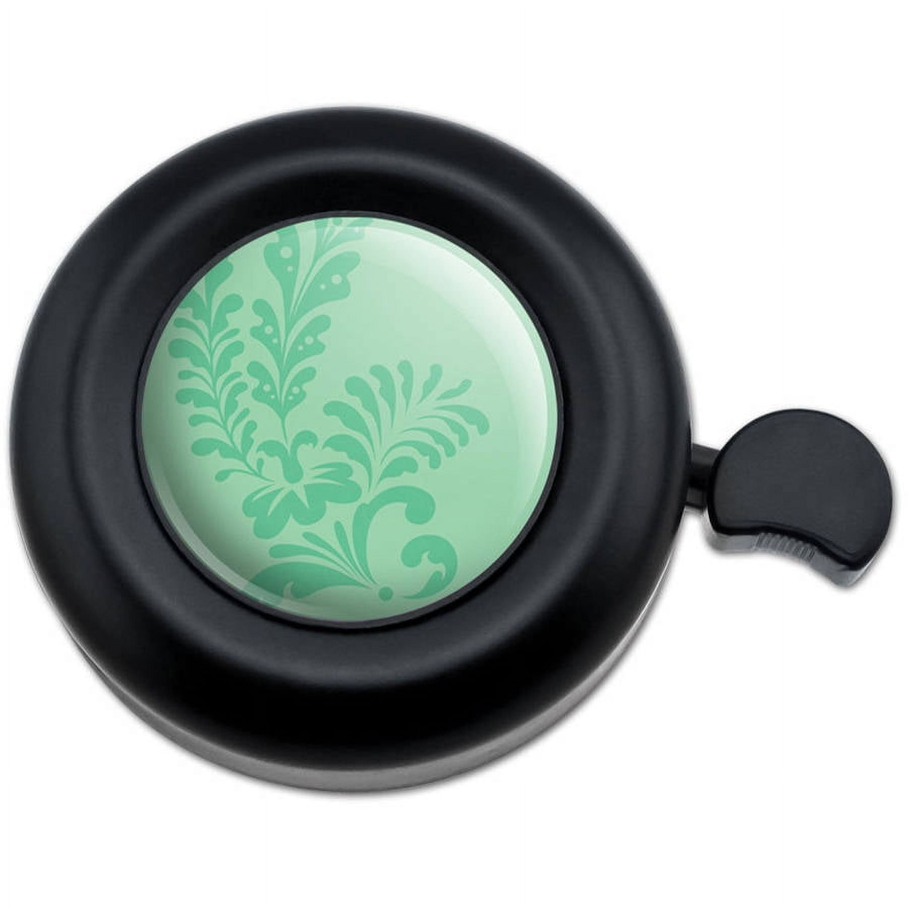 Floral Motif Mint Green Bicycle Handlebar Bike Bell - Walmart.com