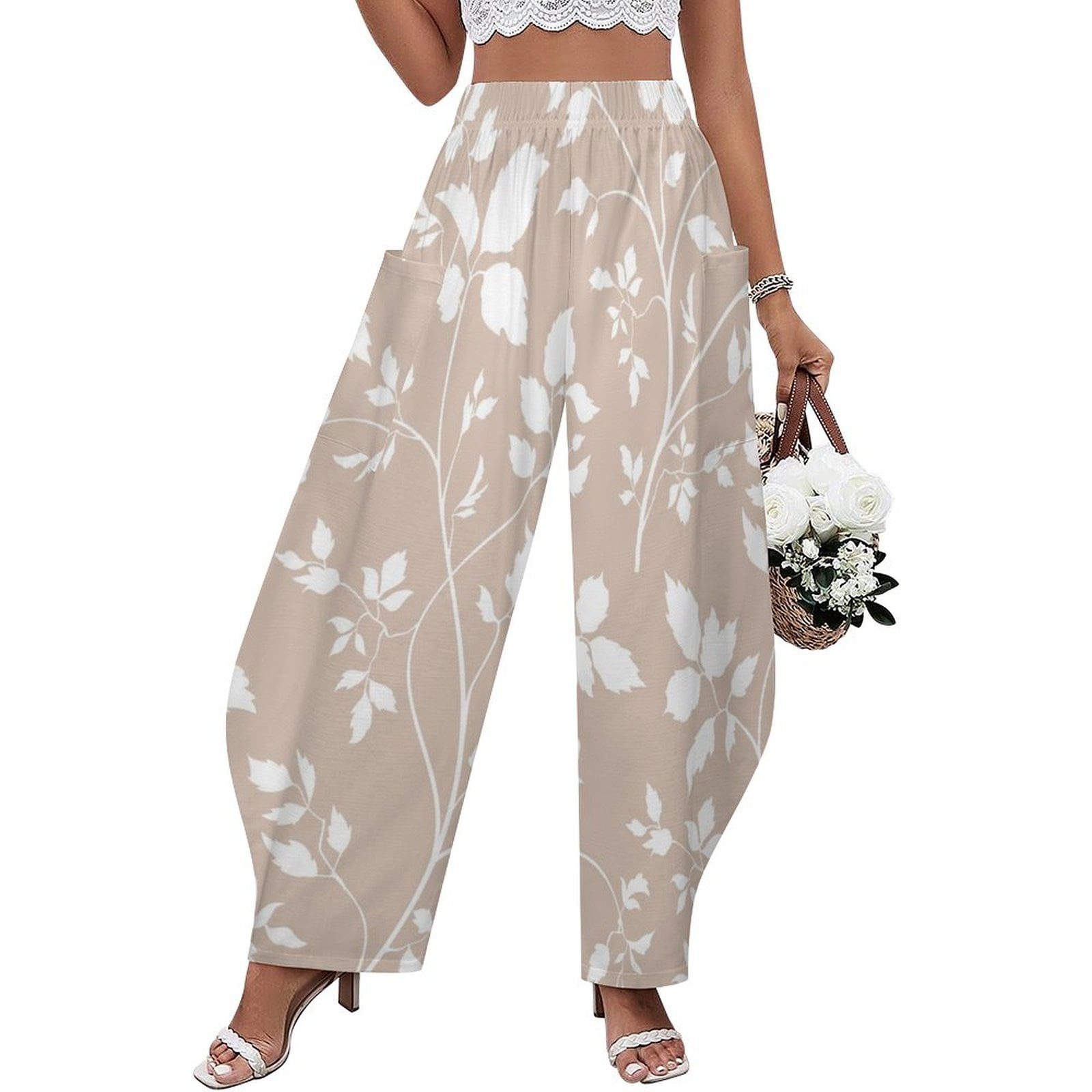 Floral in Natural Farmhouse Style with Cute Simple Branches, Flowers ...