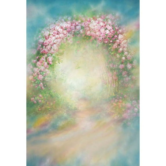 Floral Newborn Baby Portrait Photography Backdrop Abstract Texture ...