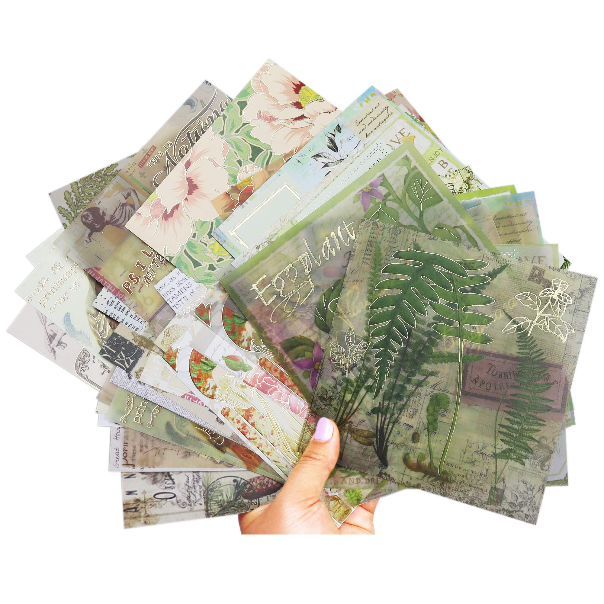 Floral Paper Bronzing Scrapbooking Decoration Stickers by CATaireen ...