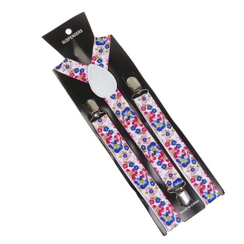 Floral Pattern Suspender Y-Back Design Fashion Suspender Ideal for ...