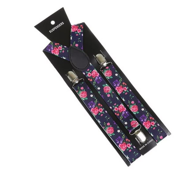 Floral Pattern Suspender Y-Back Design Fashion Suspender Ideal for ...