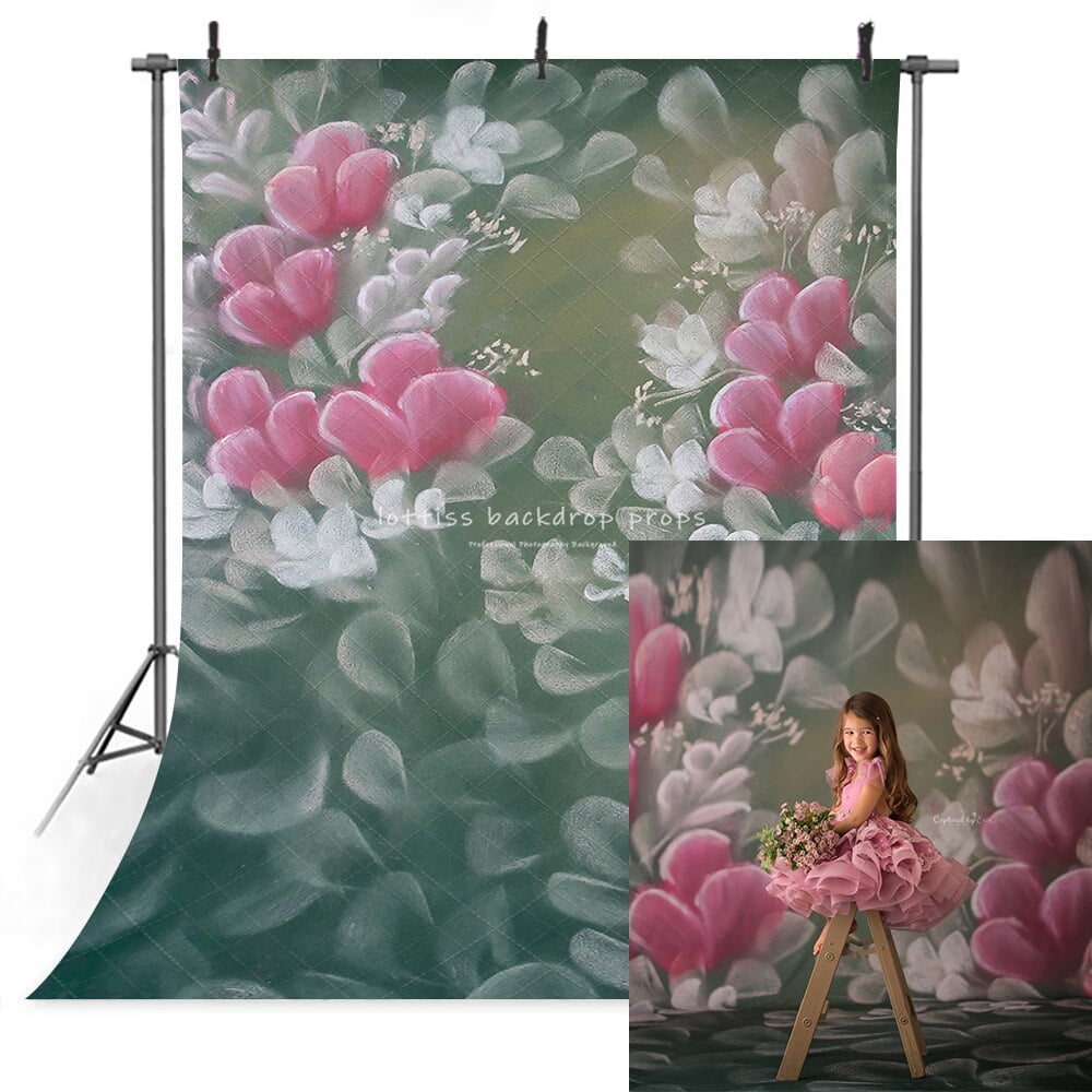 Floral Photography Backdrops Child Girl Pregnant Portrait Photocall ...