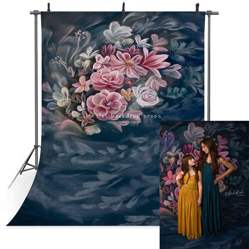 Floral Photography Backdrops Child Girl Pregnant Portrait Photocall ...