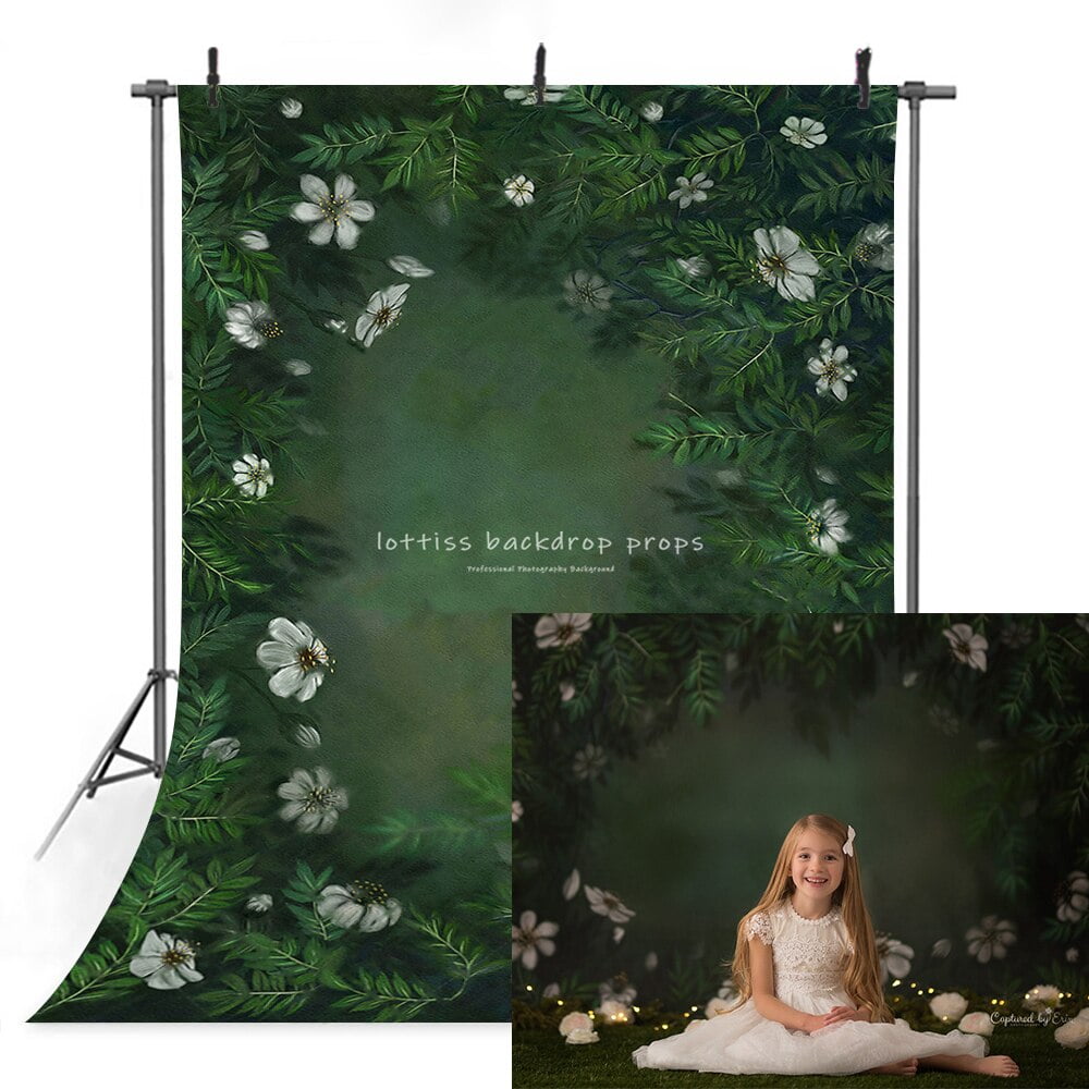 Floral Photography Backdrops Child Girl Pregnant Portrait Photocall ...
