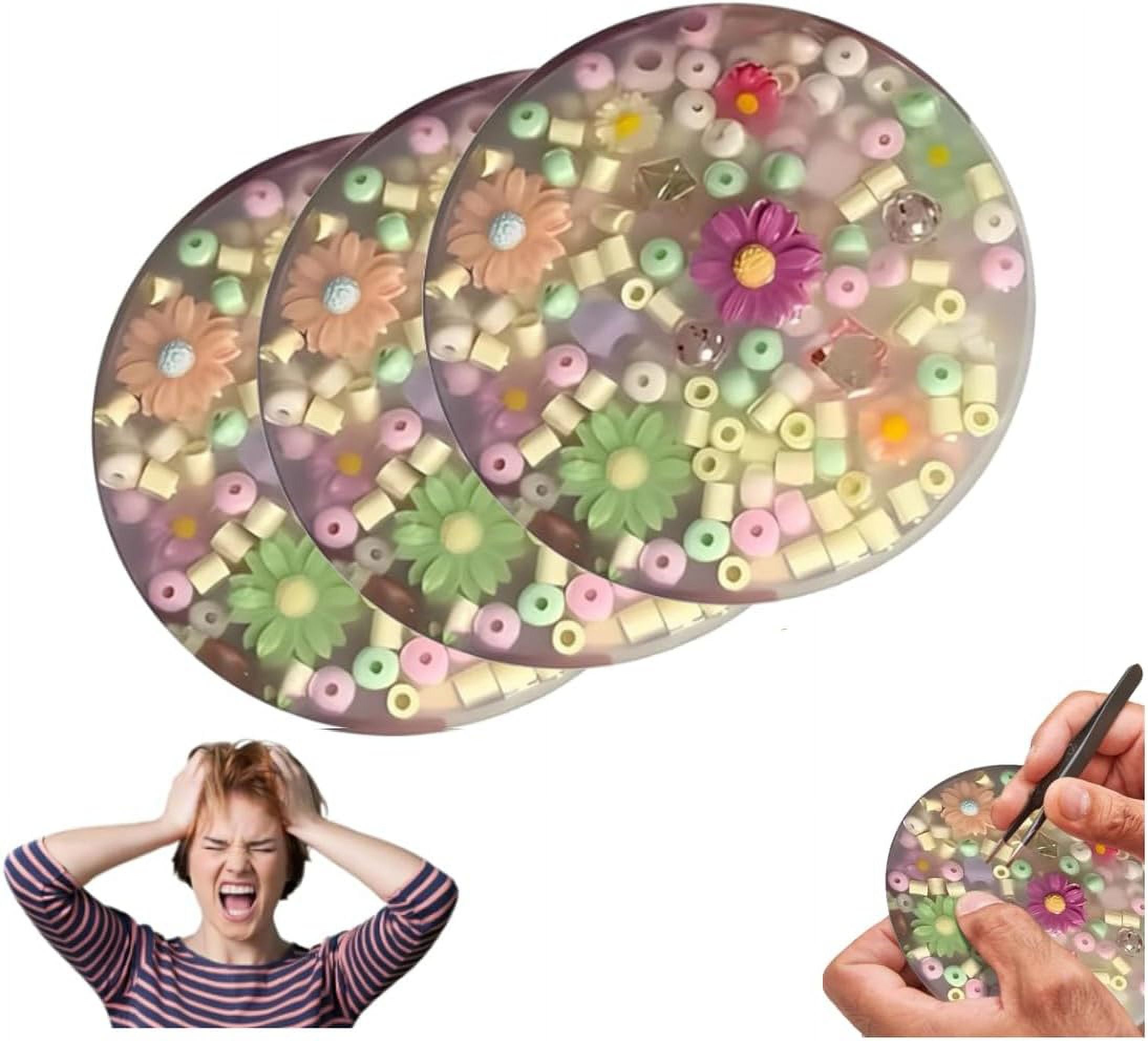 Floral Picky Pad, Fidget Toys for Skin Picking, Skin Picking Fidget ...