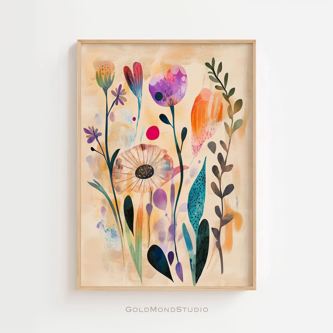 Floral Prints, Spring Print, Vintage Poster, Botanical Print, Spring ...