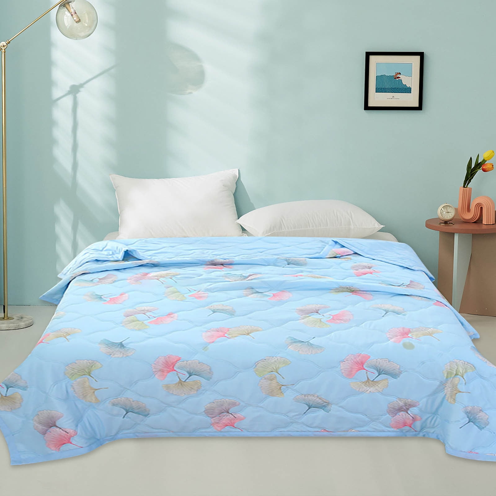 Floral Quilts Dandelion Bedspread King Size Lightweight Summer Flower ...