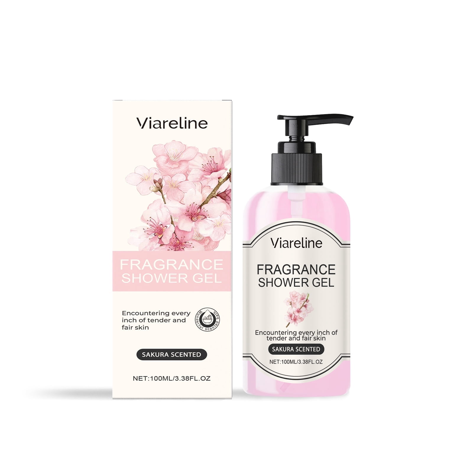 Floral Series Fragrance Shower Gel Body Wash - Moisturizing, Refreshing ...