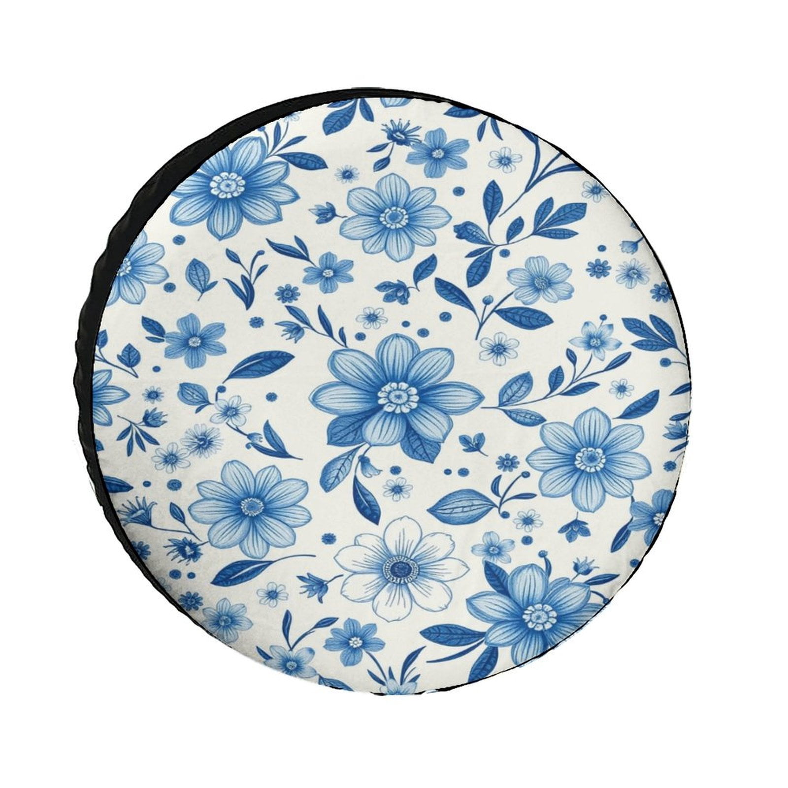 Floral Spare Tire Cover Weatherproof Wheel Camper Protectors Universal ...