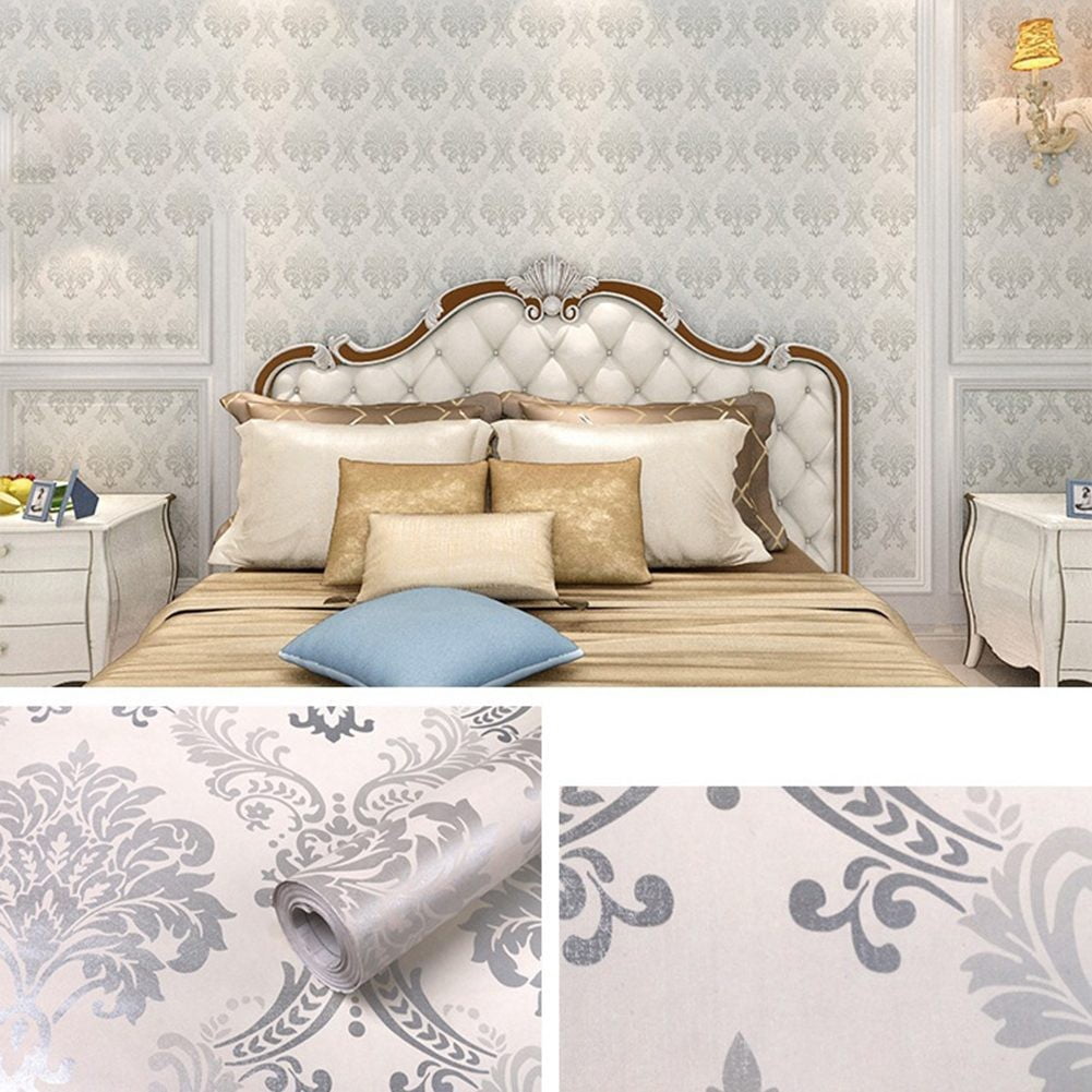 Floral Stickers for Room Background Contact Furniture Decor Removable ...