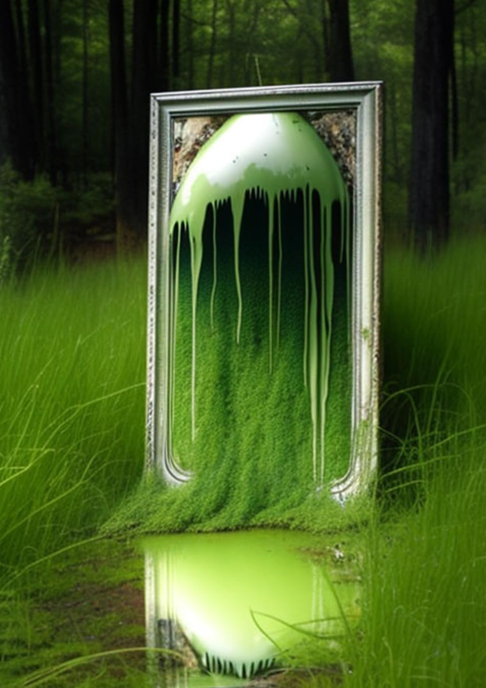 Floral Strange Mirrors Puzzles for Adults 500 Pieces, Impossible Hard ...