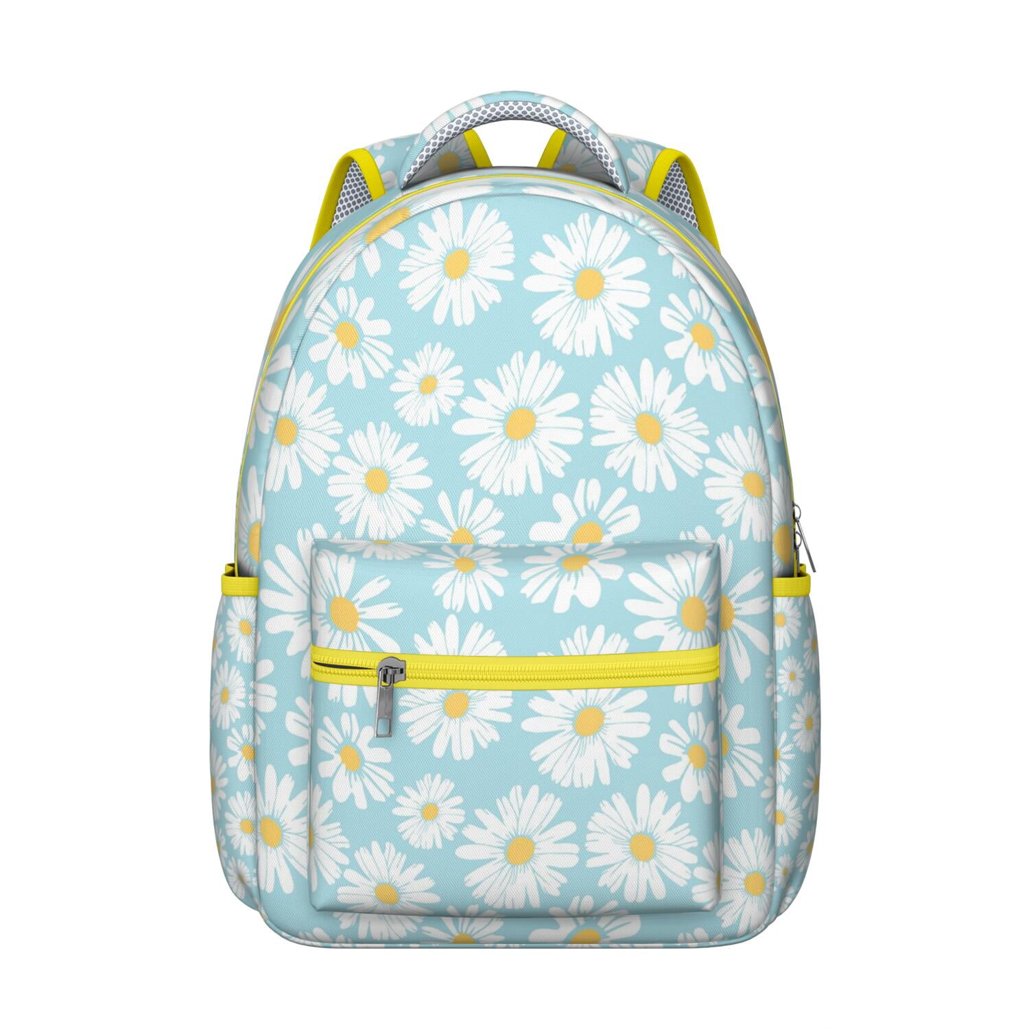 "Floral Sunflower Themed Backpack - Stylish & Functional, Water ...