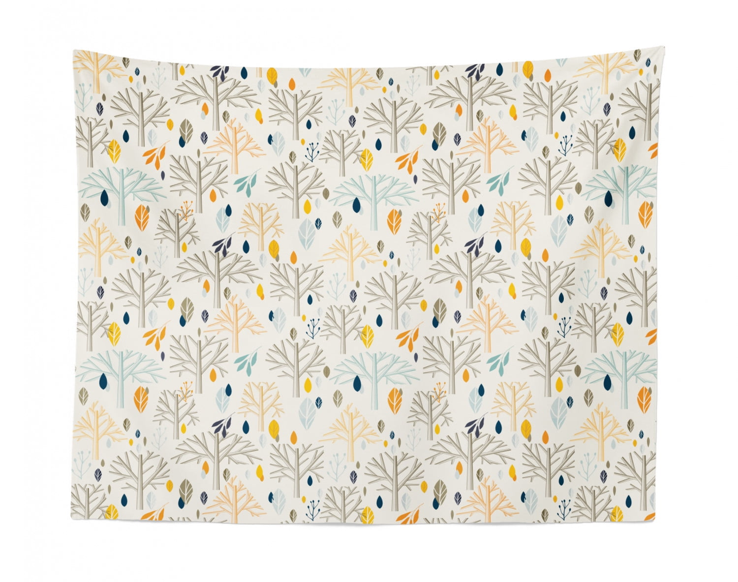 Floral Tapestry, Repetitive Watercolor Style Aquarelle Pastel Colors ...