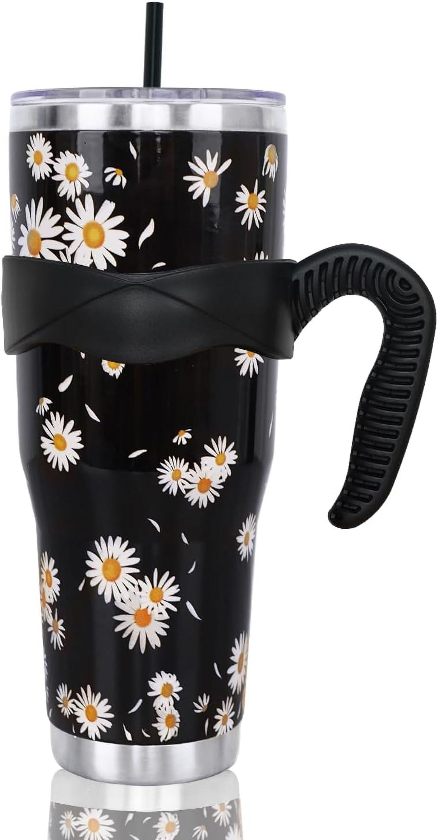 Floral Tumbler, Daisy Gifts for Women Girls, 40 Oz Daisy Tumbler with ...