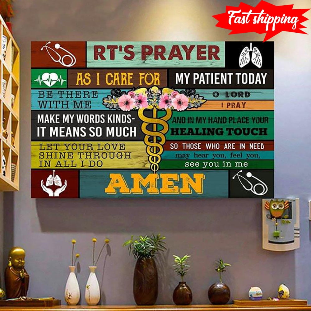 Floral US Army Medical Corps RT's Prayer As I Care For My Patient Today ...