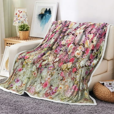 Greenland Home Fashions Antique Rose Traditional 100% Cotton Throw ...