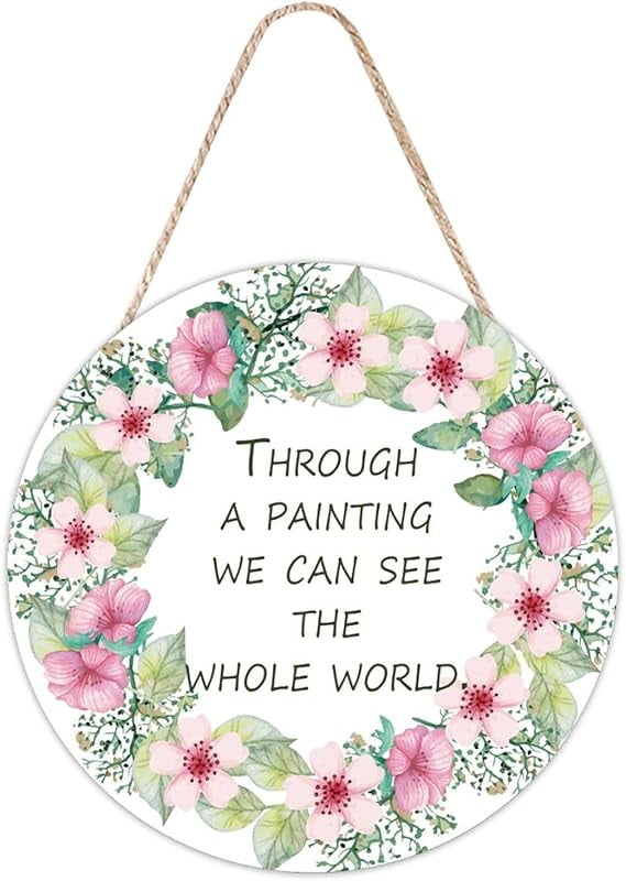 Floral Wreath Be Slow in Choosing A Friend Slower in Changing ...