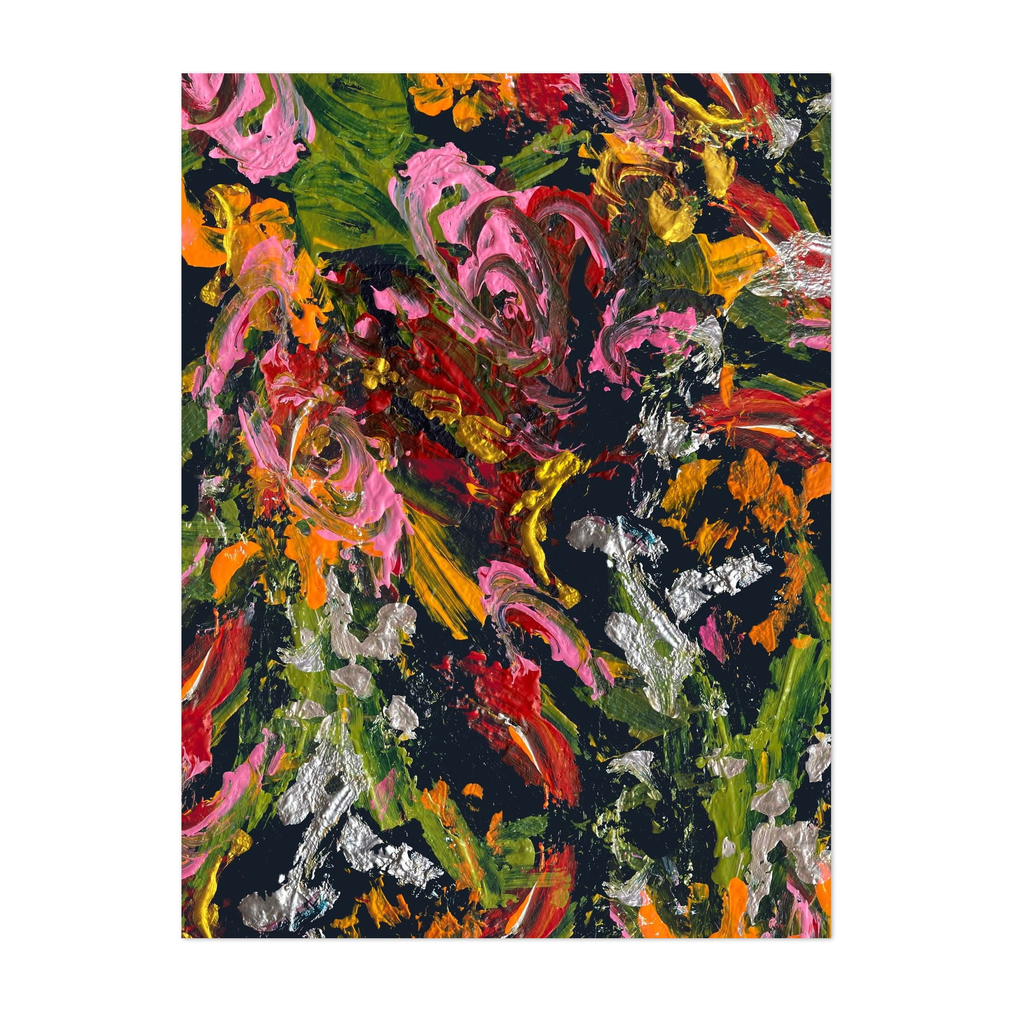 Floral pattern - Photography Abstract Modern Art Floral Psychedelic ...