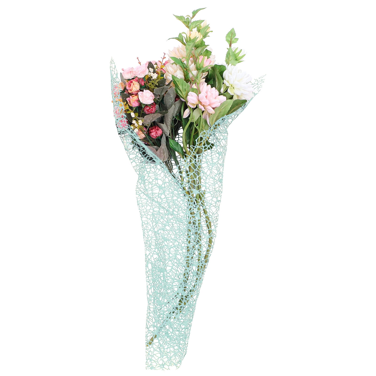 Homoyoyo Green Floral Wrapping Mesh for Craft Projects, Wrapping ...