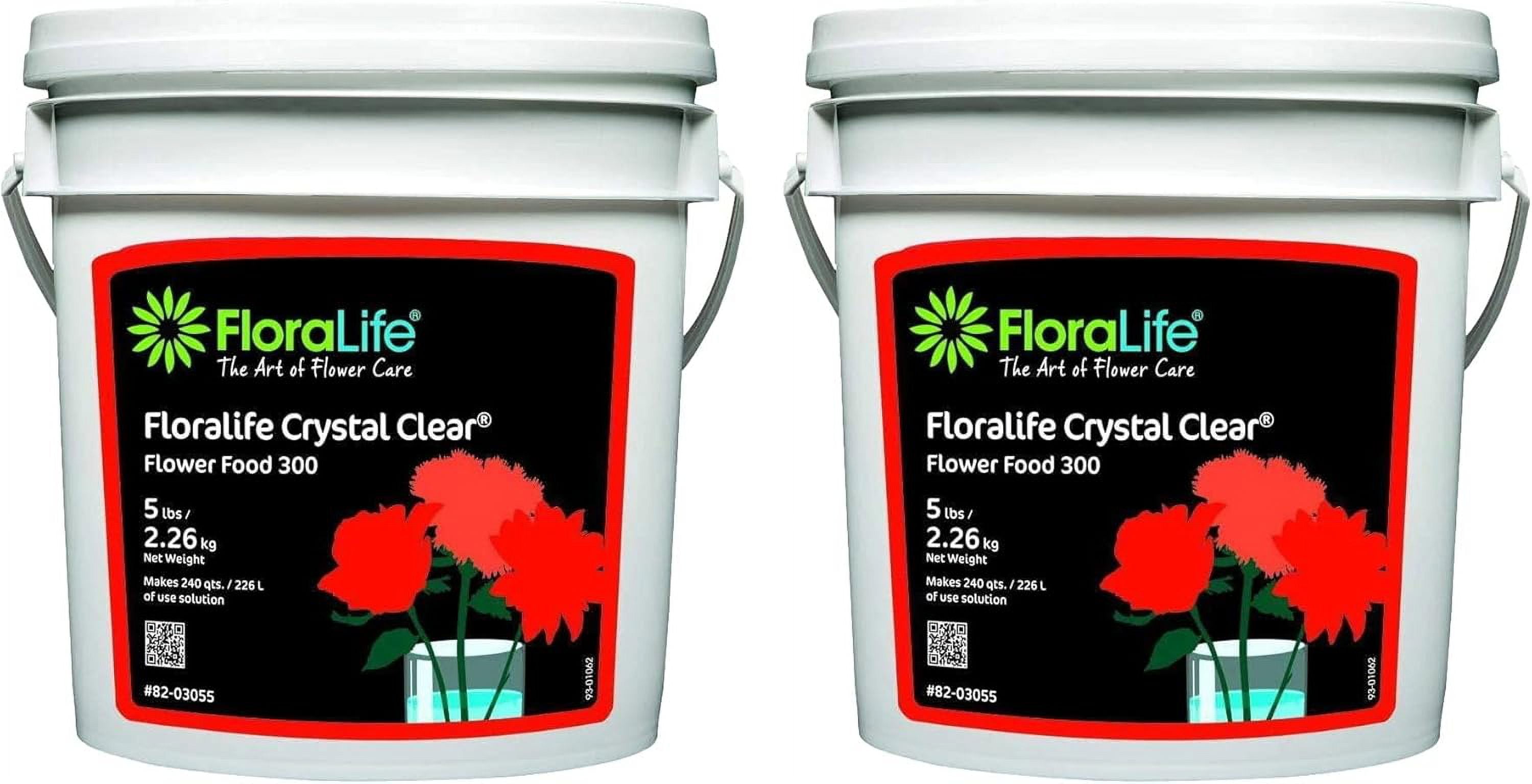 Floralife Crystal Clear Flower Food Powder for F (2 Pack) - Walmart.com
