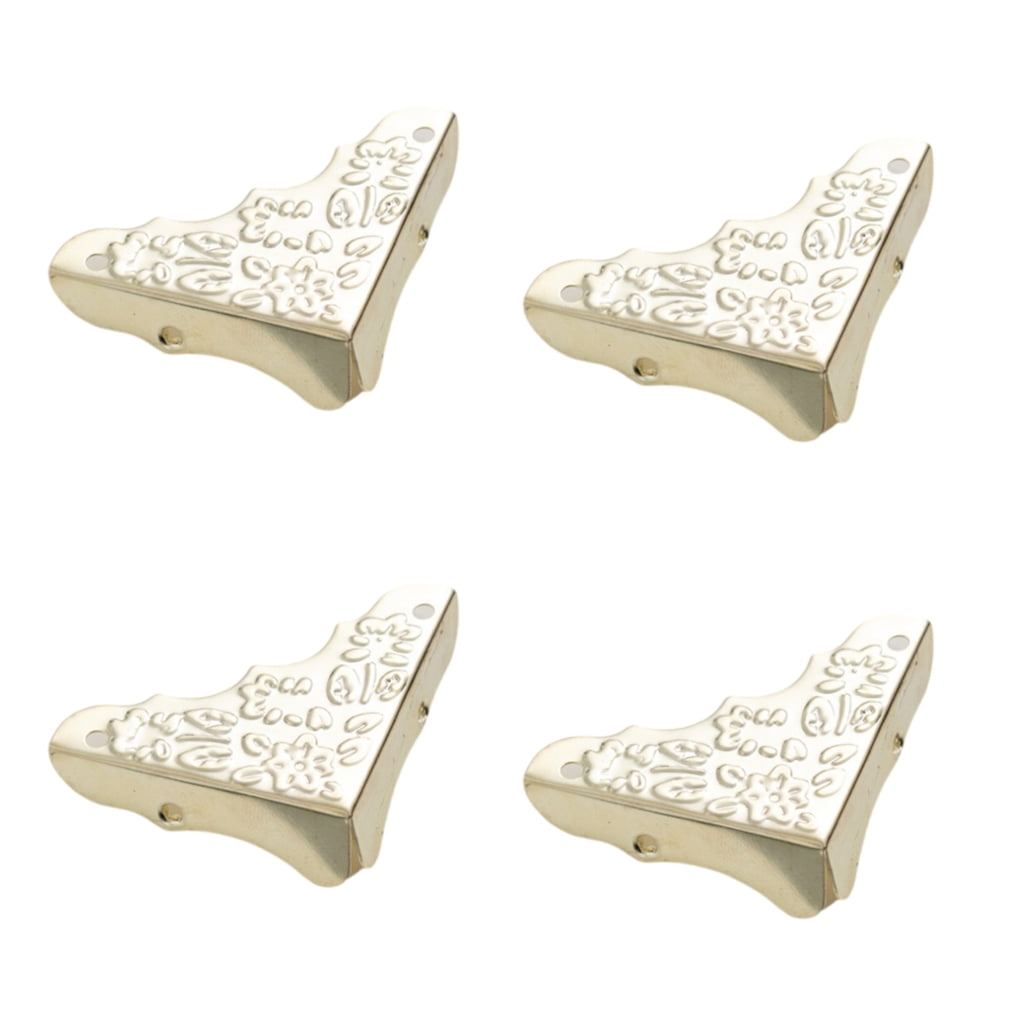 Florals Designs Metal Corners for Enhancing and Safeguarding Gifts Box ...