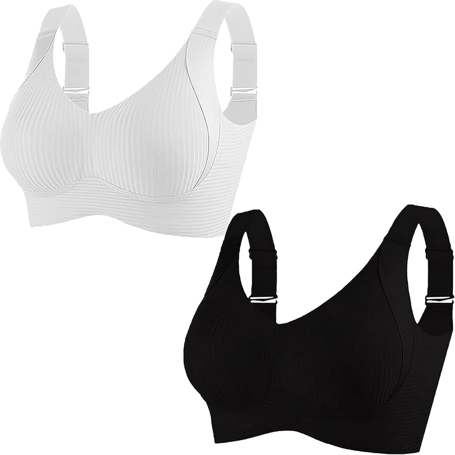 Floralshe Brasier, Floralshe Bra, Women's Solid Color Four Rows ...