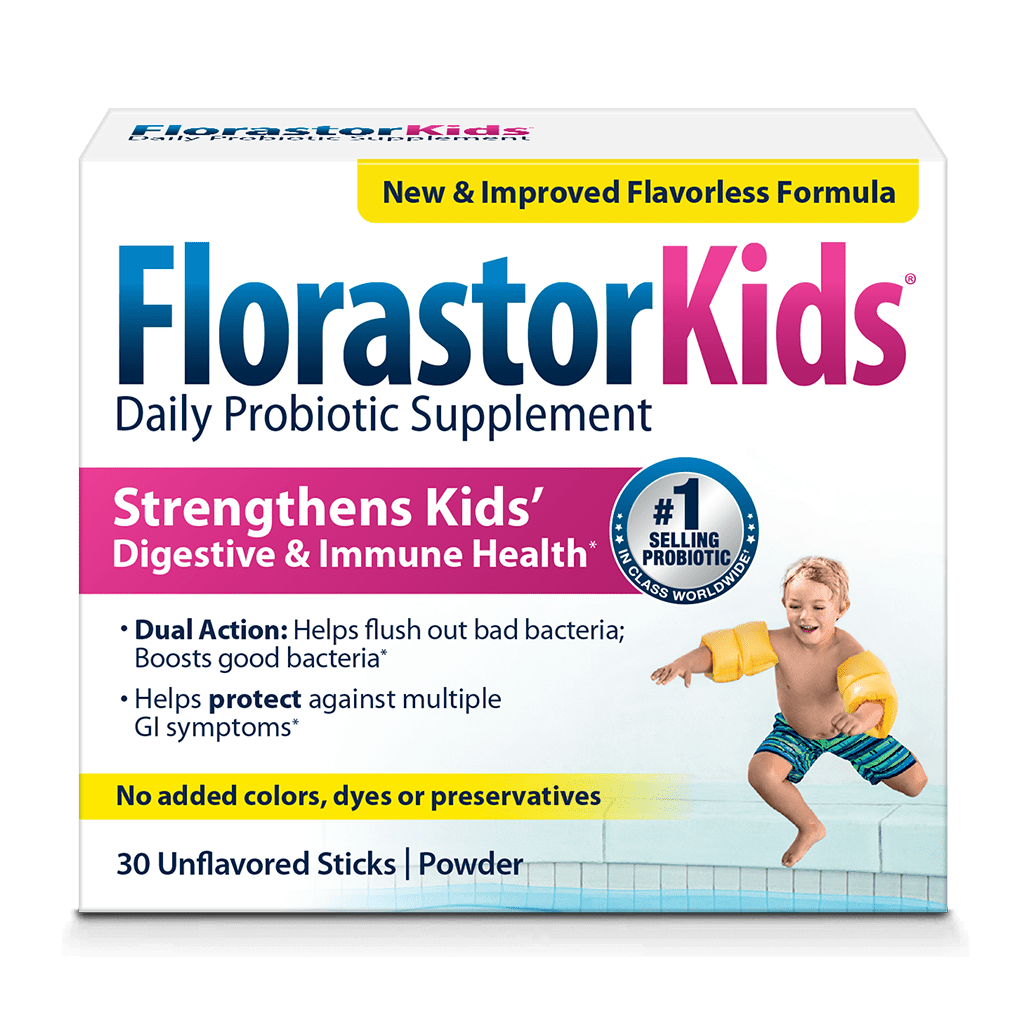 Florastor Kids Daily Probiotic Supplement, Saccharomyces Boulardii CNCM ...
