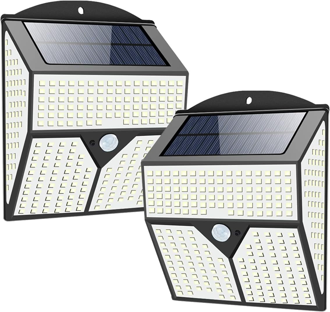 FloreceBien 436 LED Outdoor Solar Lamp, Outdoor Solar Light, IP65 ...