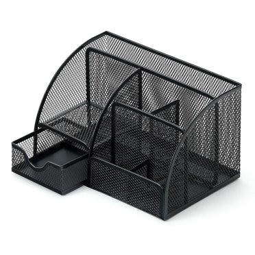 Desk Organizer Office Accessories,Upgraded Multi-Functional Mesh Desk ...