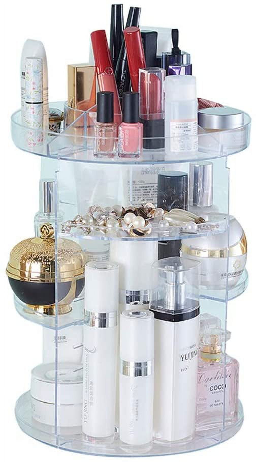 FloreceBien Multifunctional beauty shelf rotating cosmetics skin care ...