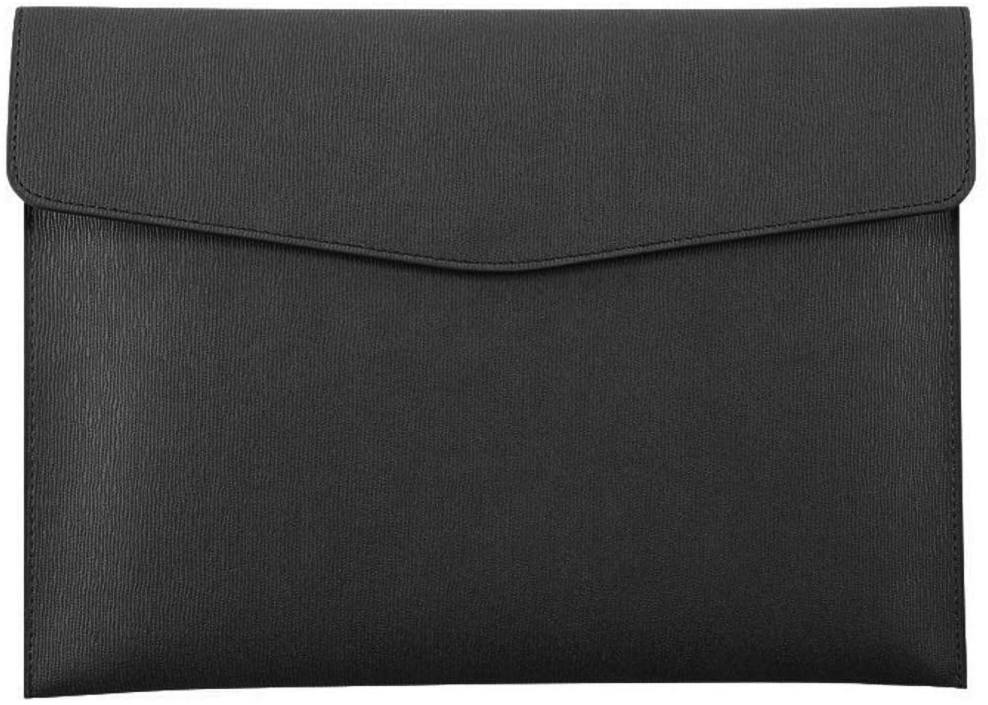 FloreceBien Snap Closure Portfolio Case for Files & Folders Waterproof ...