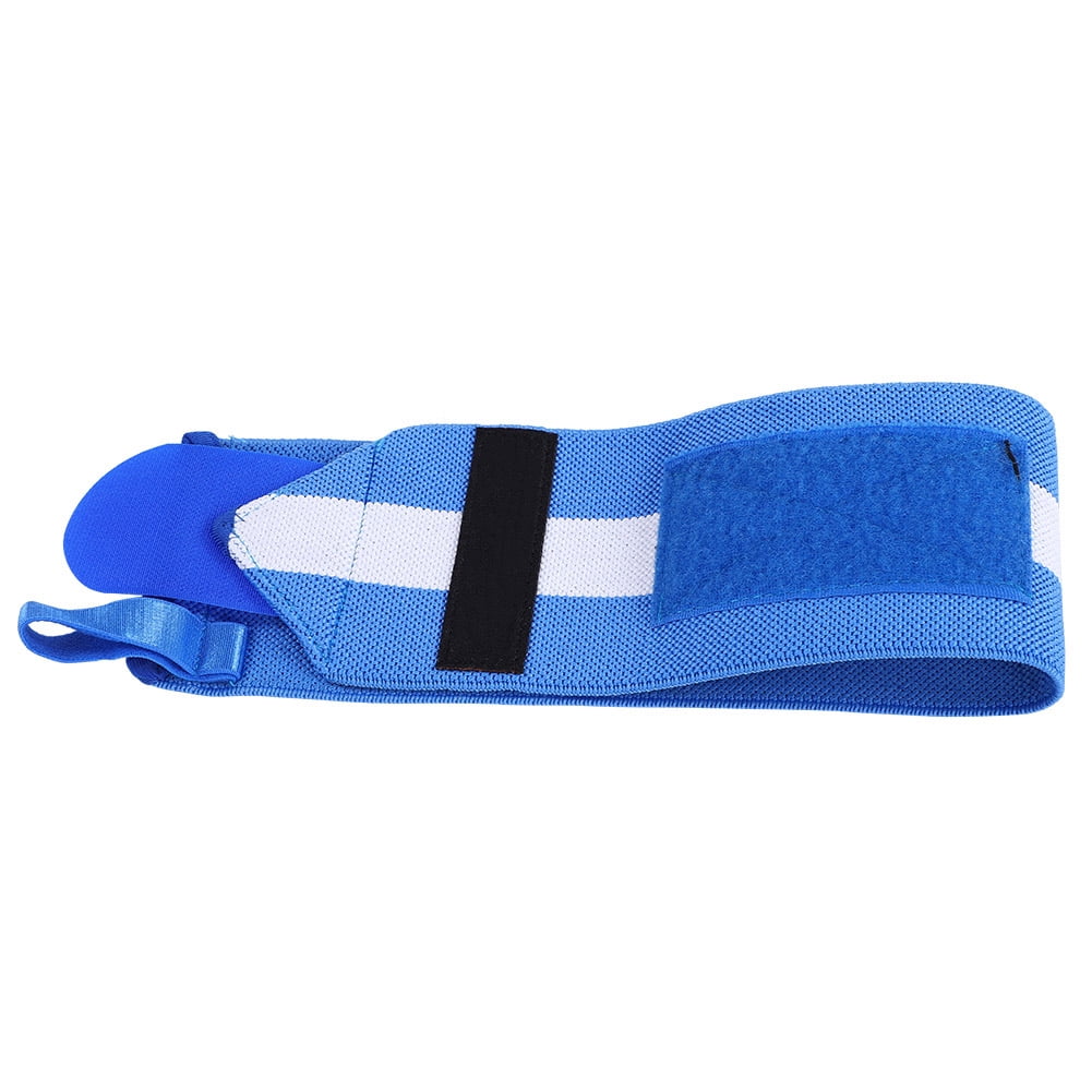 Breathable Gym Bandages, Blue & White Elastic Wrist Wraps for ...