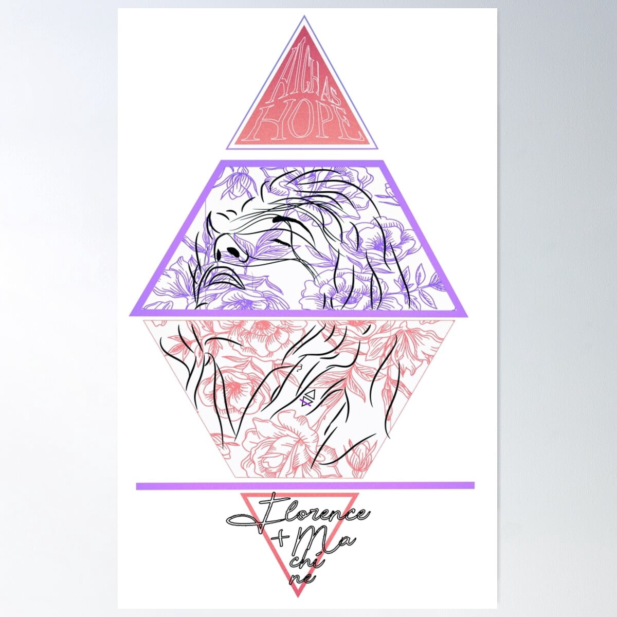 Florence And The Machine Poster Wall Art, Modern Wall Decor For Living ...