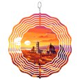 Florence City View 3D Wind Spinner Stainless Steel Kinetic Art Garden ...