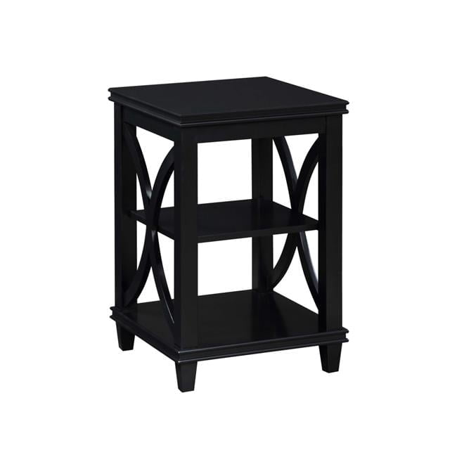 Florence End Table, Black - Walmart.com