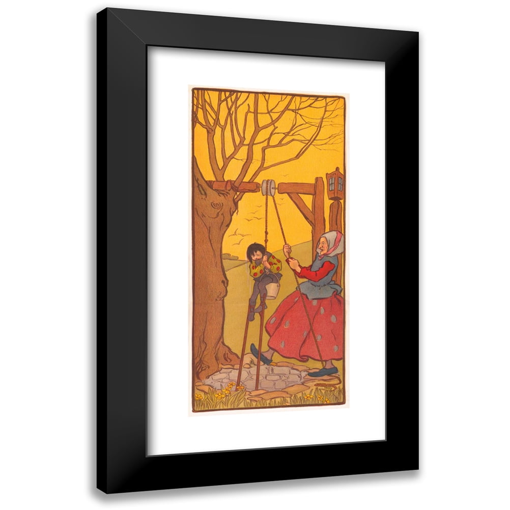 Florence Harrison 8x14 Black Modern Framed Museum Art Print Titled ...
