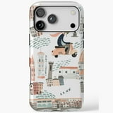 Florence Italy Pattern Illustration Art iPhone Case 17 16 15 14 13 12 ...