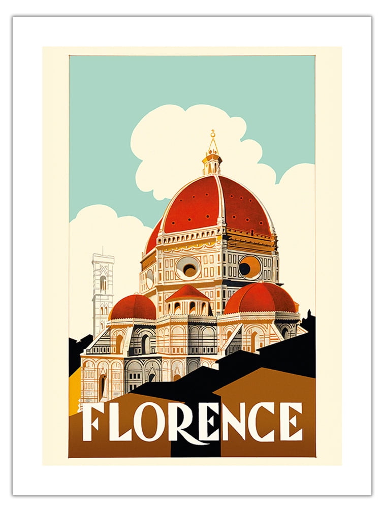 Florence Italy - Santa Maria del Fiore Cathedral the Duomo of Florence ...