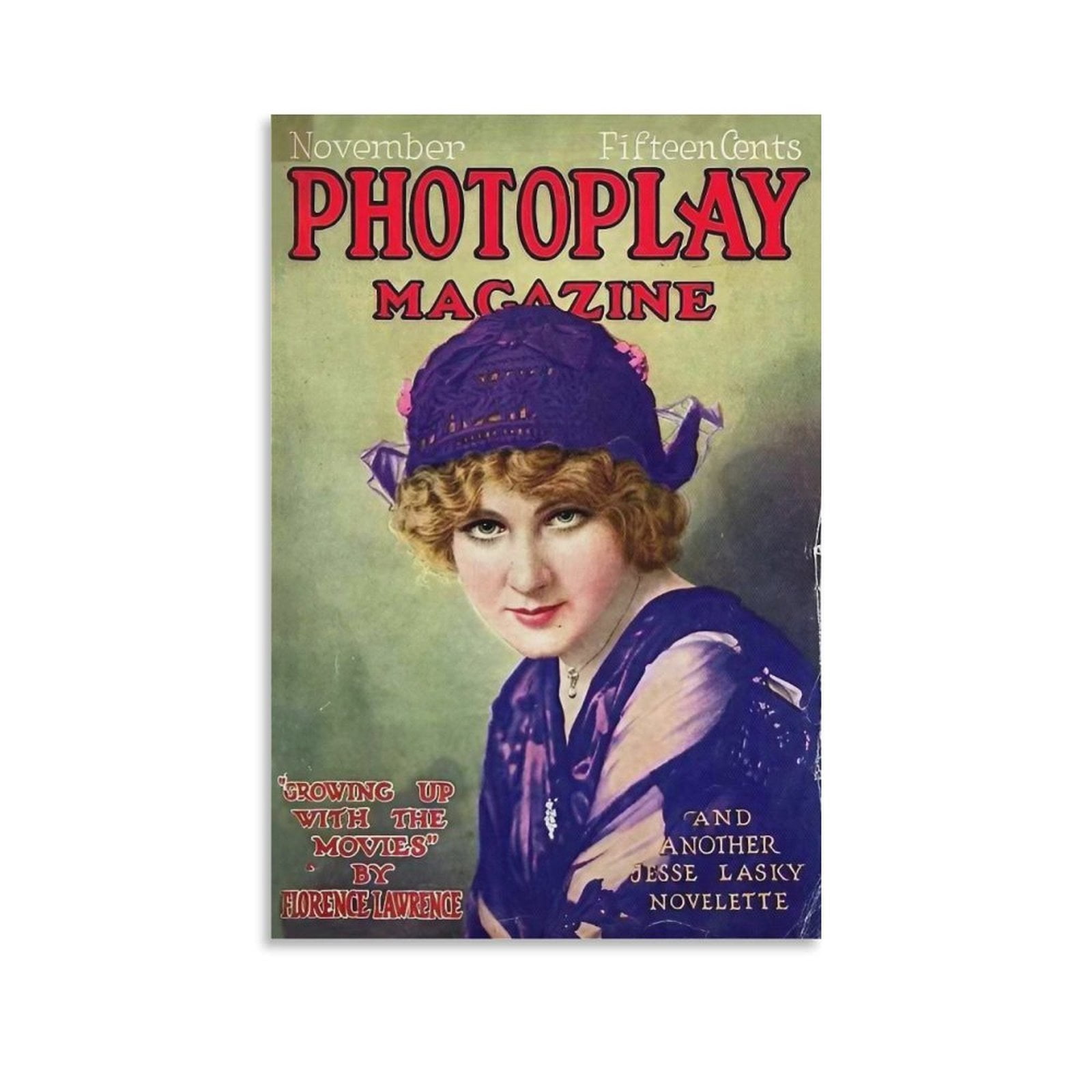 Florence Lawrence, The Biograph Girl America's First Movie Star Print ...
