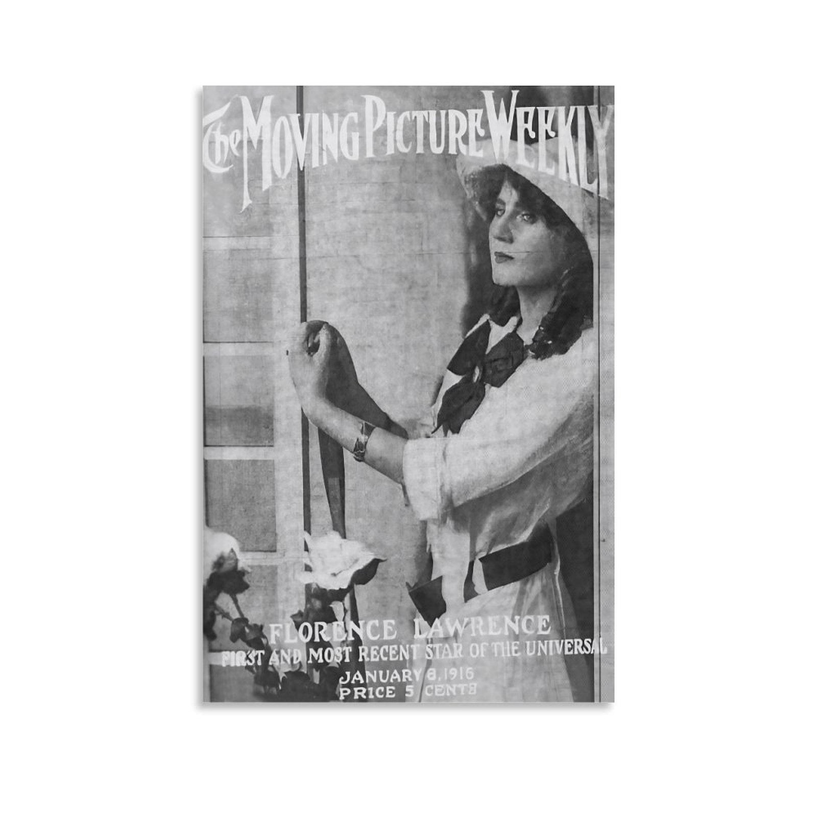 Florence Lawrence, The Biograph Girl America's First Movie Star Print ...