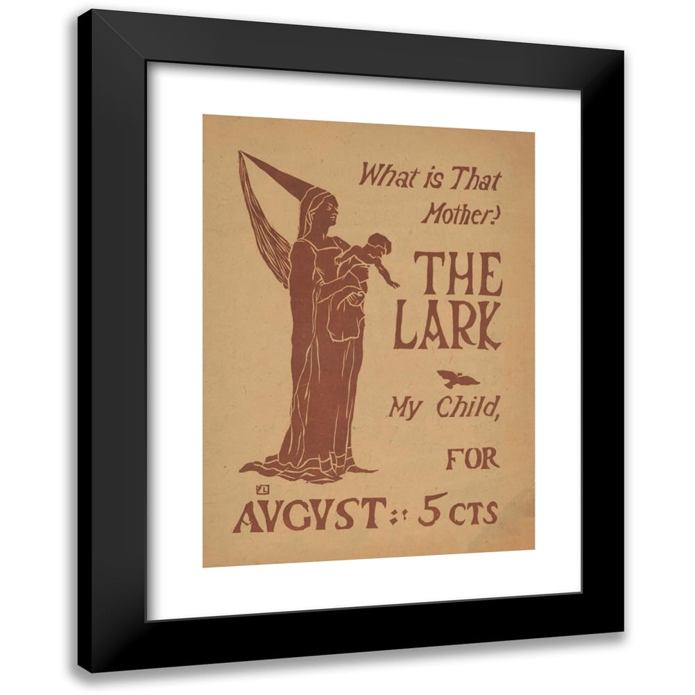 Florence Lundborg 11x14 Black Modern Framed Museum Art Print Titled ...