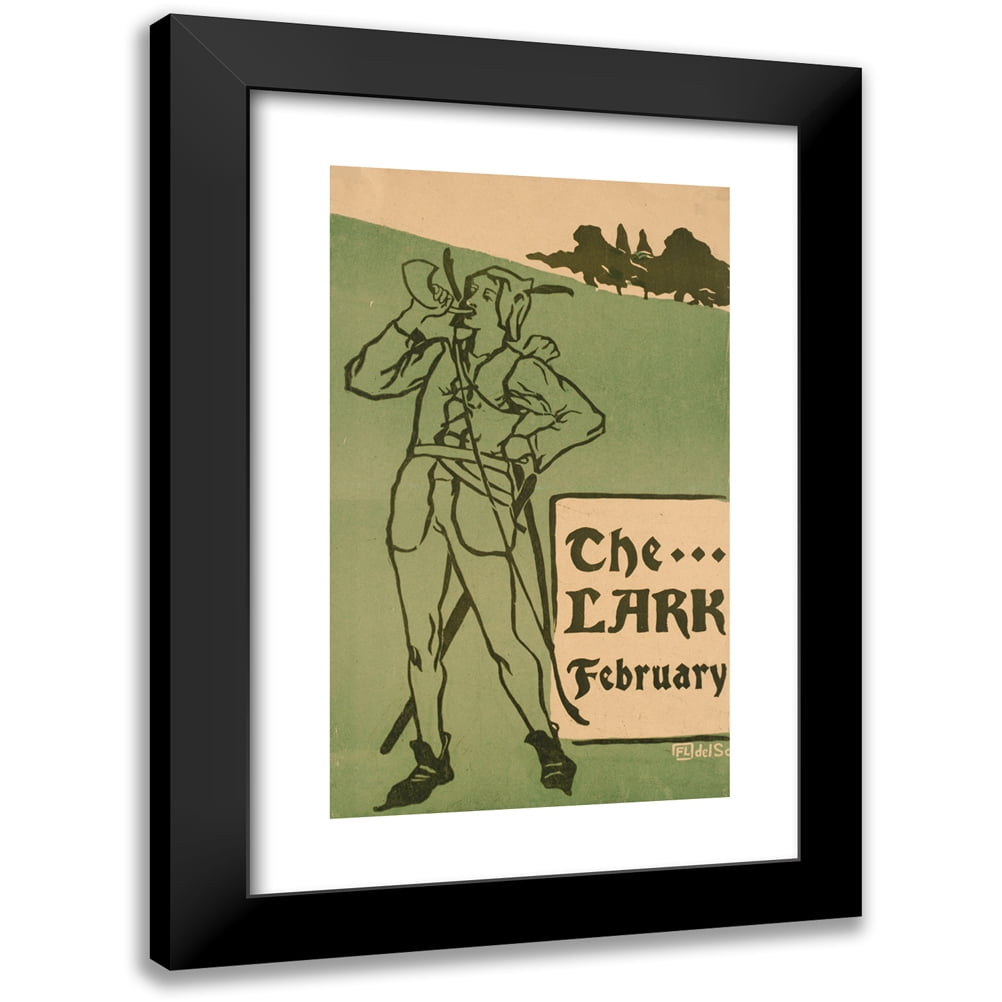 Florence Lundborg 12x18 Black Modern Framed Museum Art Print Titled ...