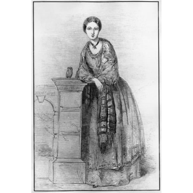 Florence Nightingale As Young Girl with Her Owl Athena by Parthenope ...