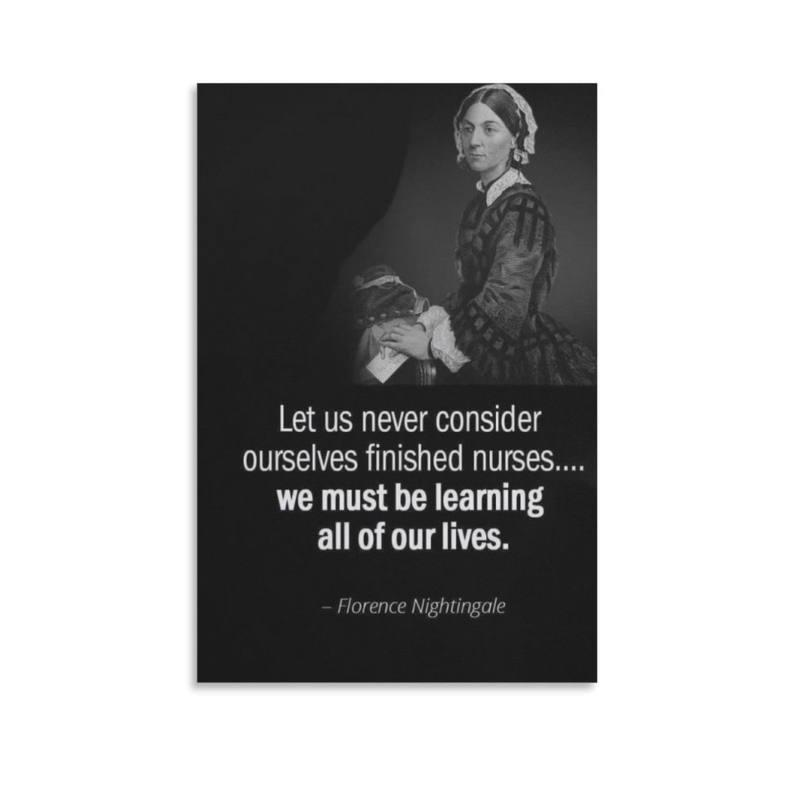 Florence Nightingale Canvas Poster Posters Art Print Wall Photo Paint ...