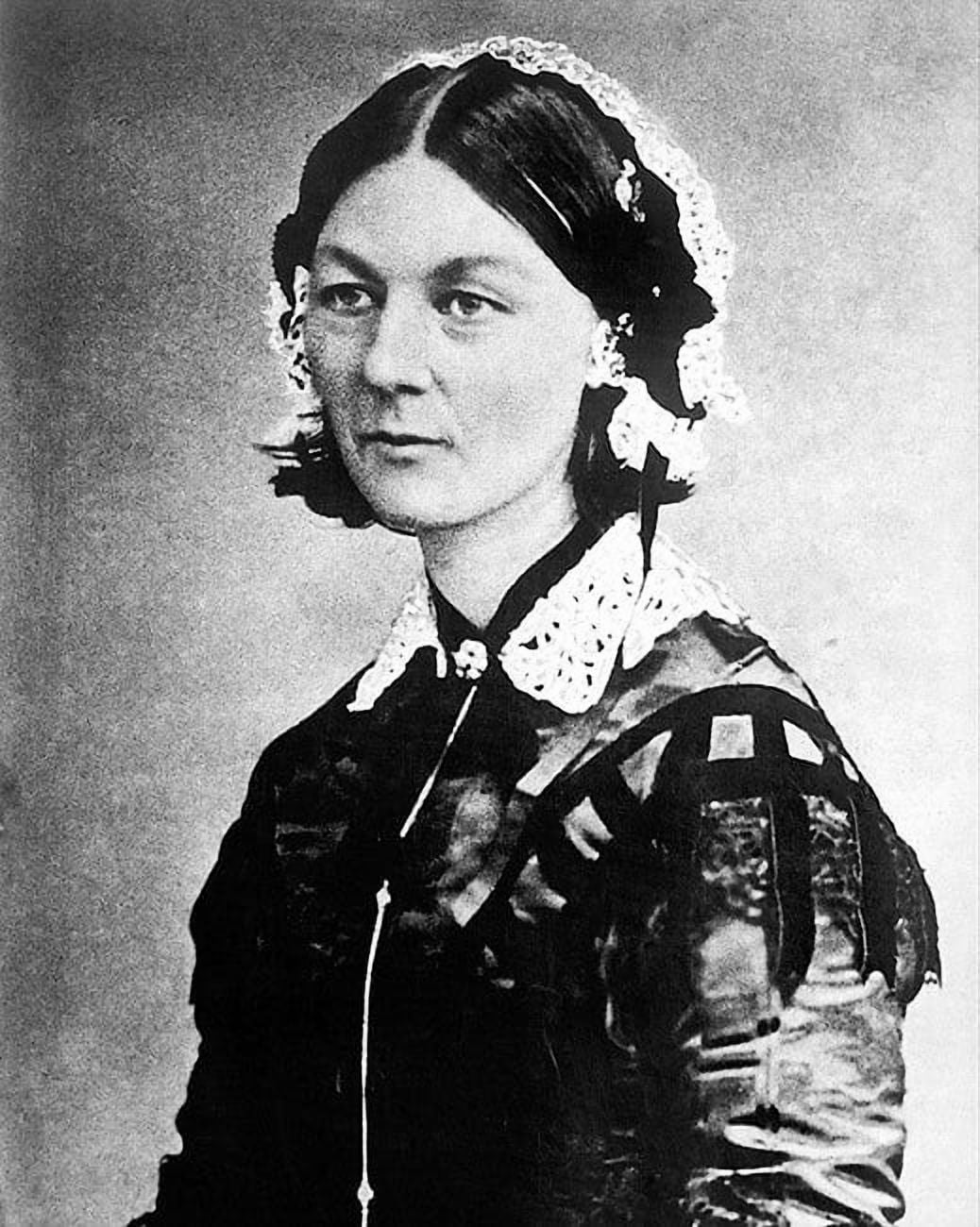 Florence Nightingale Portrait - 20x30 Inch Glossy Laminated Aviation ...