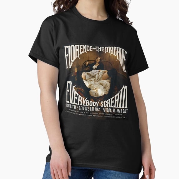 Florence The Machine Everybody Scream Tour Music T-Shirt - Walmart.com