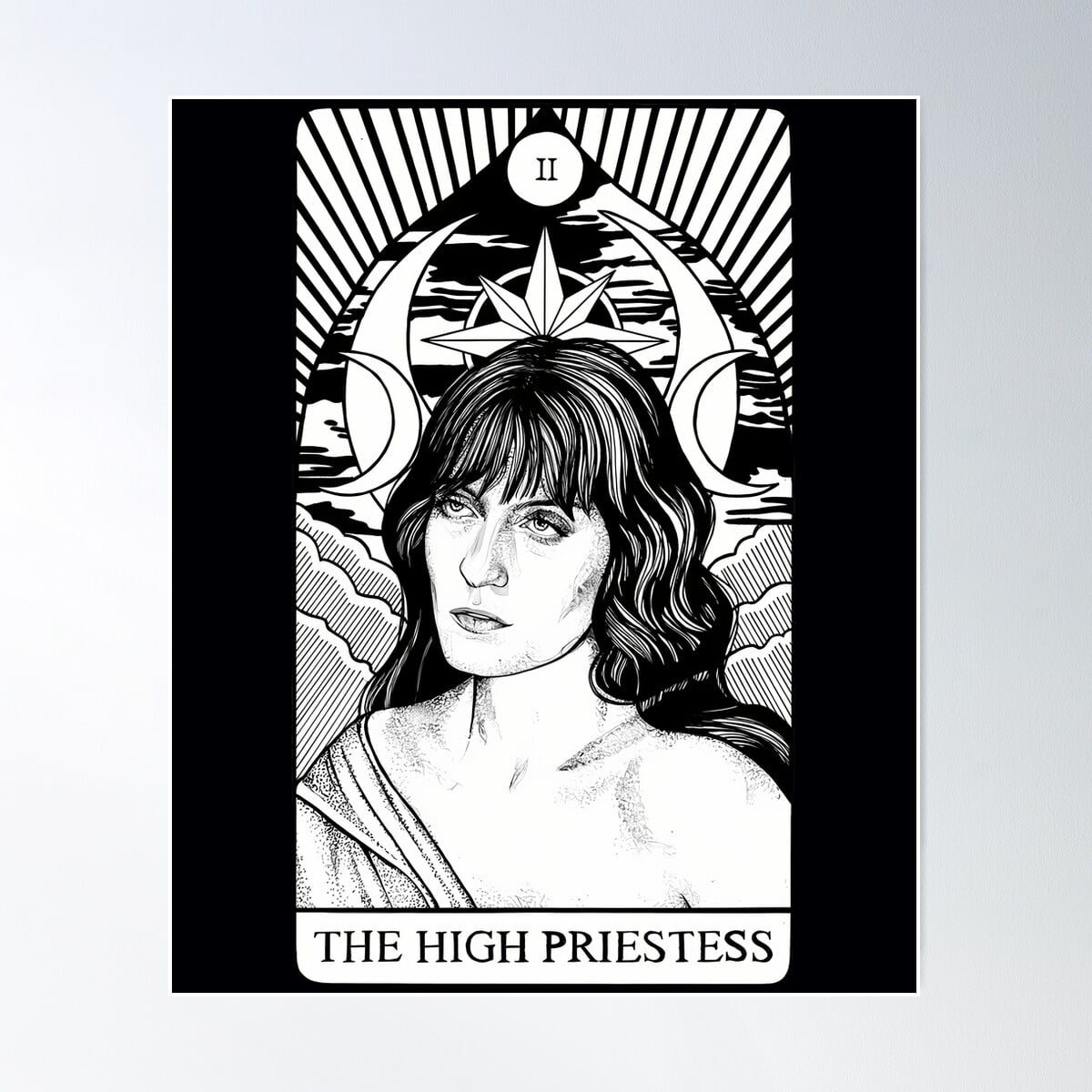 Florence The Machine Tarot Poster Wall Art, Modern Wall Decor For ...